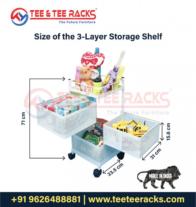 Rack, Kitchen rack, Trolley, Rack trolley, rotating rack, multi purpose ...